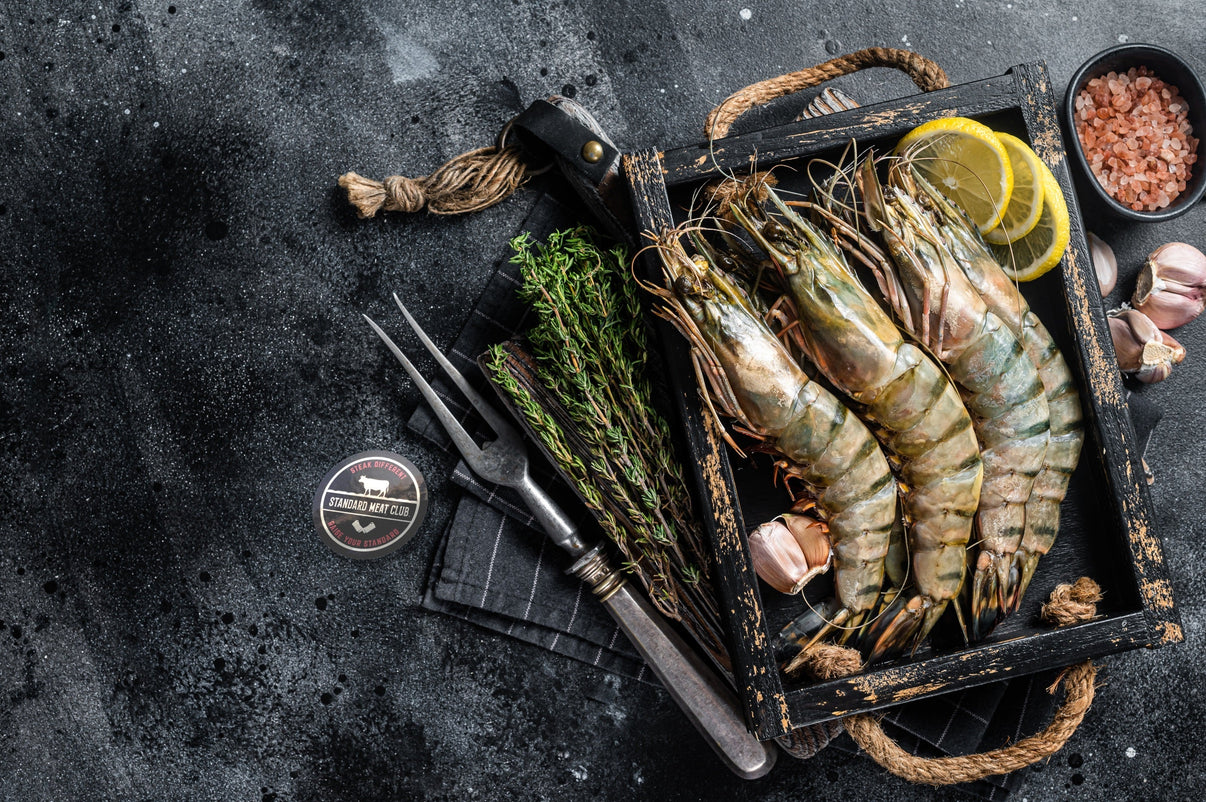 Monster Tiger Prawns U3/4 Size - 4.4LB Package – Uovo Market